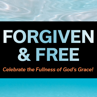 Thanks for helping more people feel forgiven and free! | The Grace Message